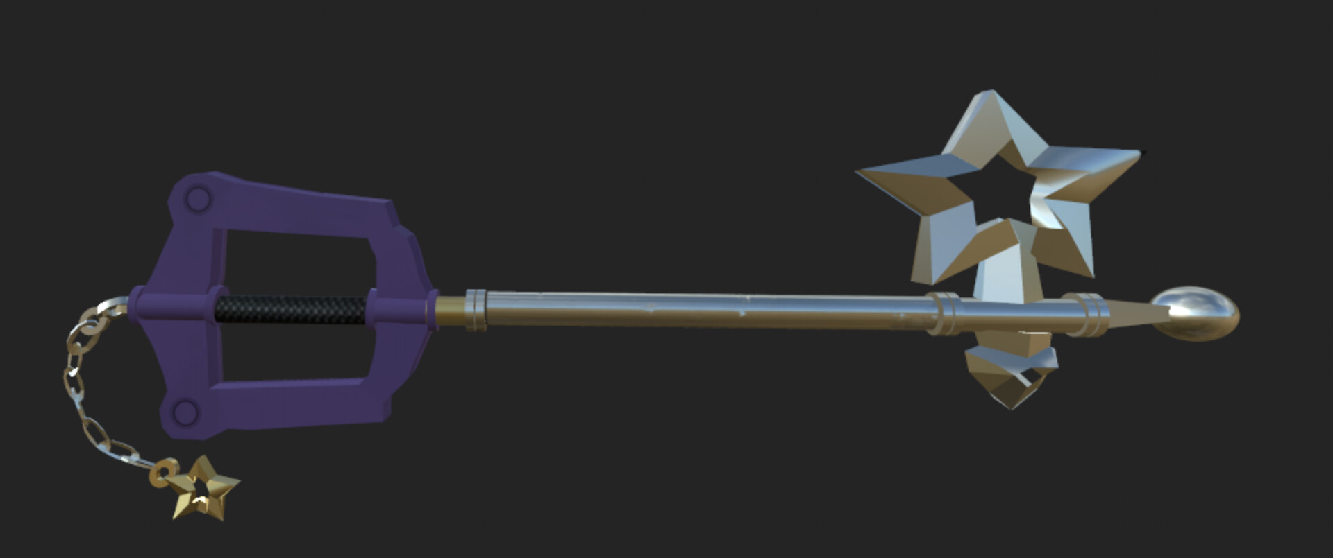 Starlight Keyblade (Kingdom Hearts Prop Render) by Omar Khan — ProUser.Me