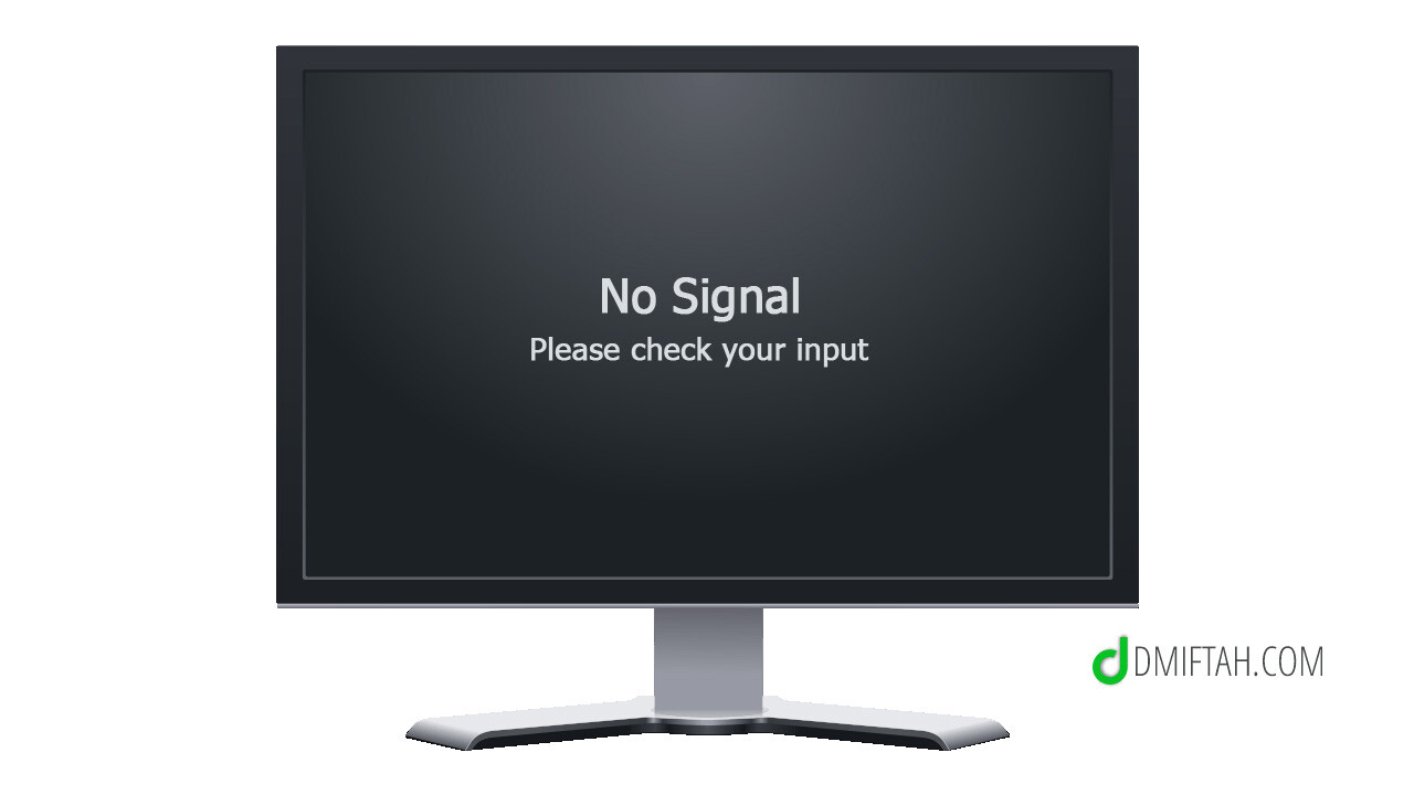 computer screen no signal