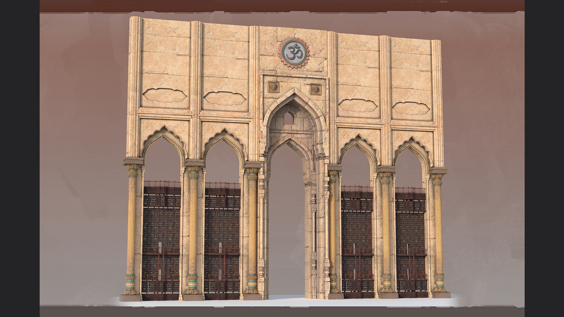 ArtStation - Temple Archways