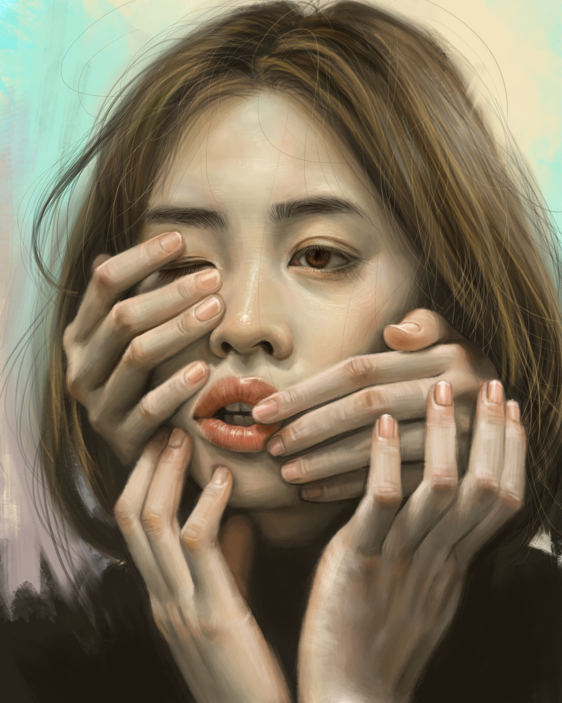 ArtStation - pinterest practice