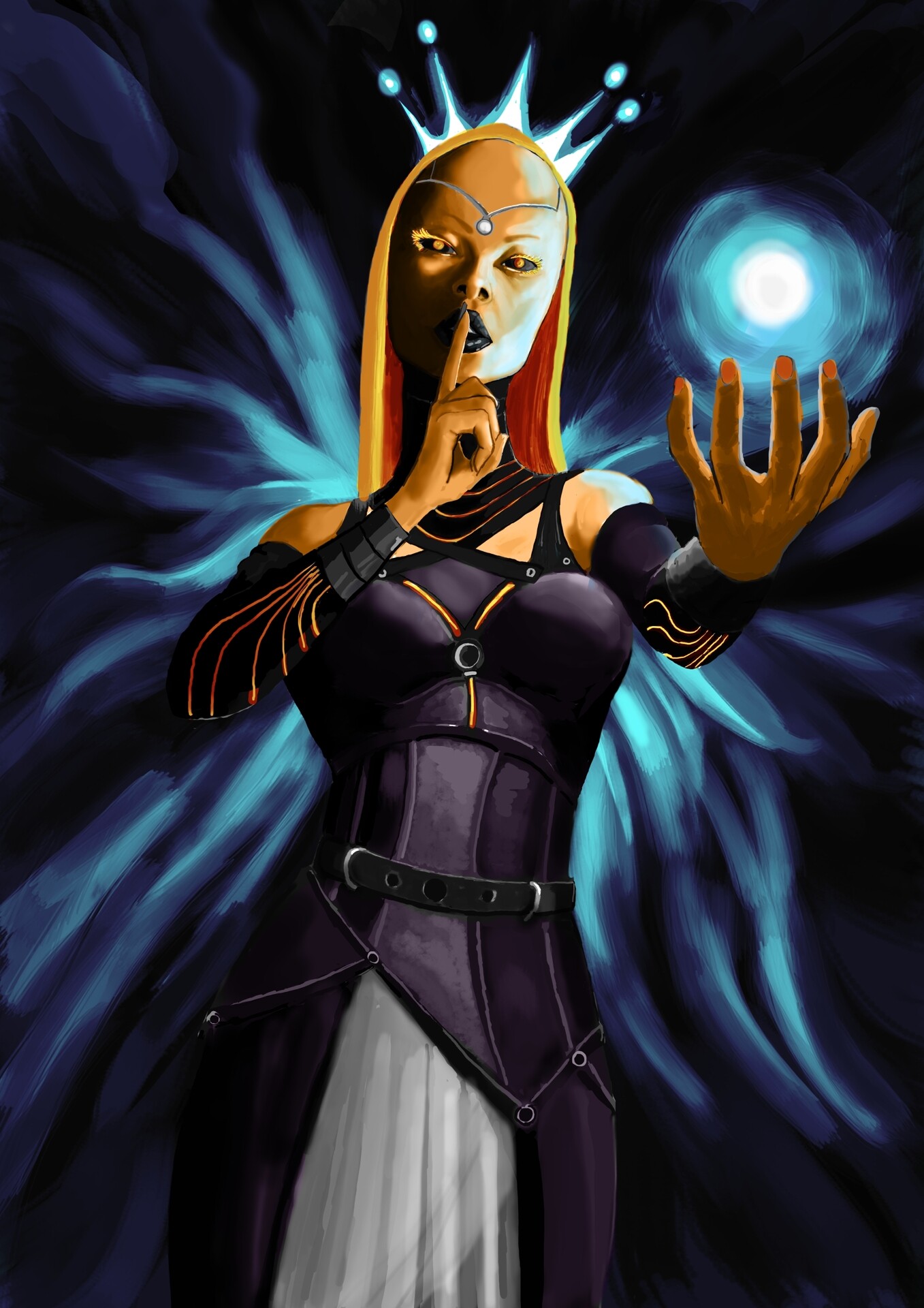 ArtStation - Priestress of the last breath