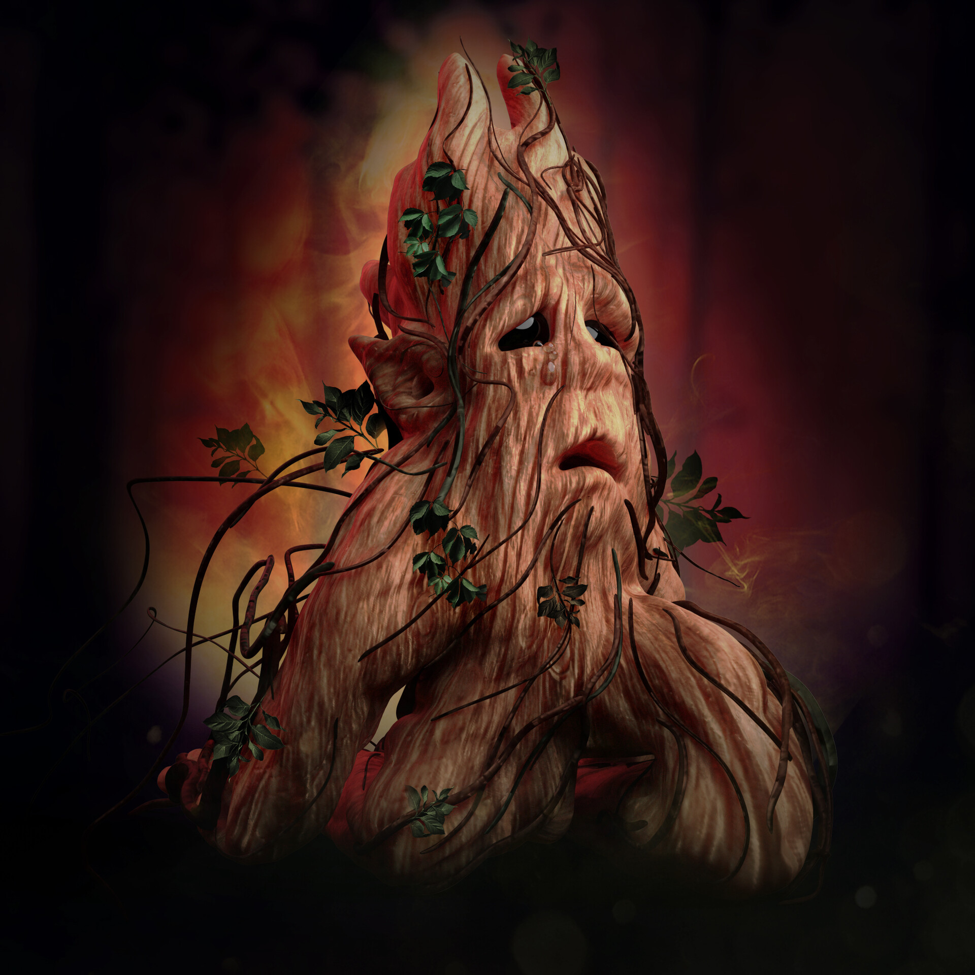 ArtStation - A Sad Tree