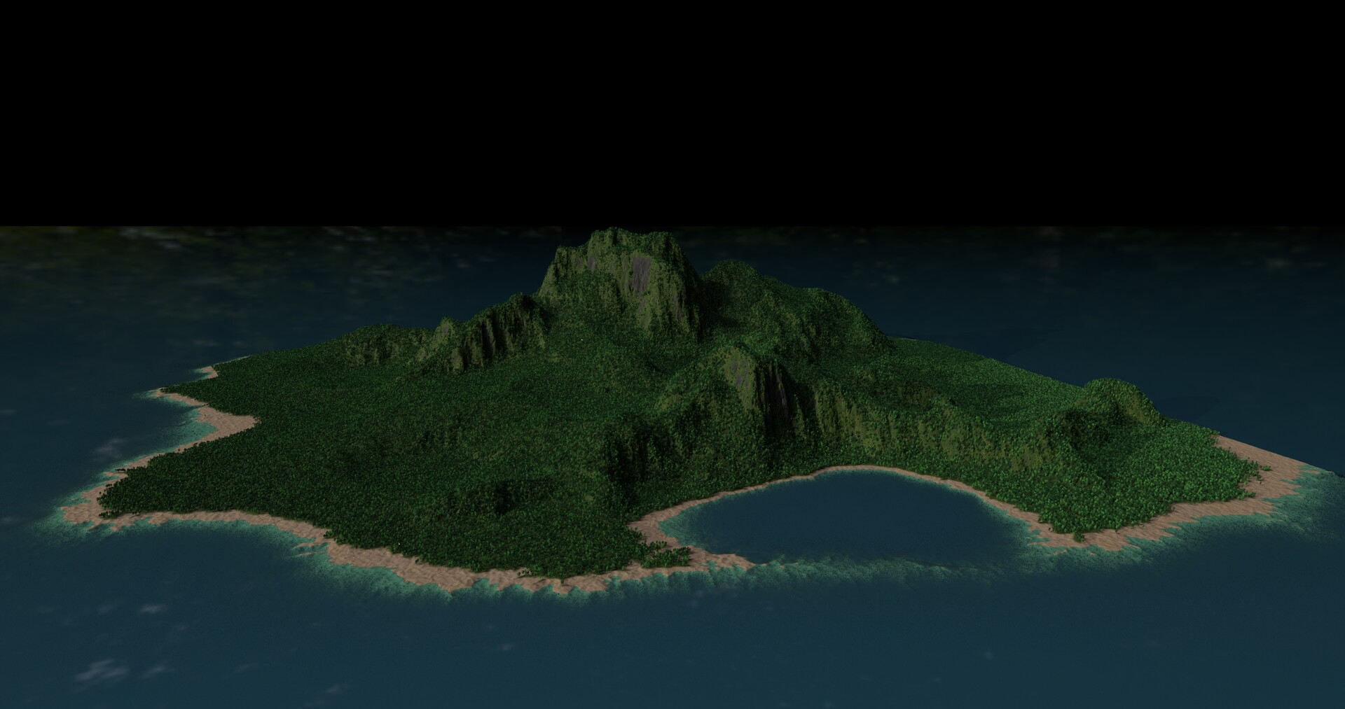 ArtStation - Tropical Island (WIP)