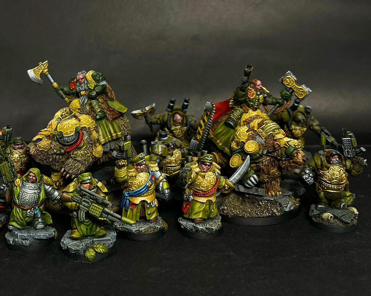 ArtStation - Sci Fi Dwarves - miniatures