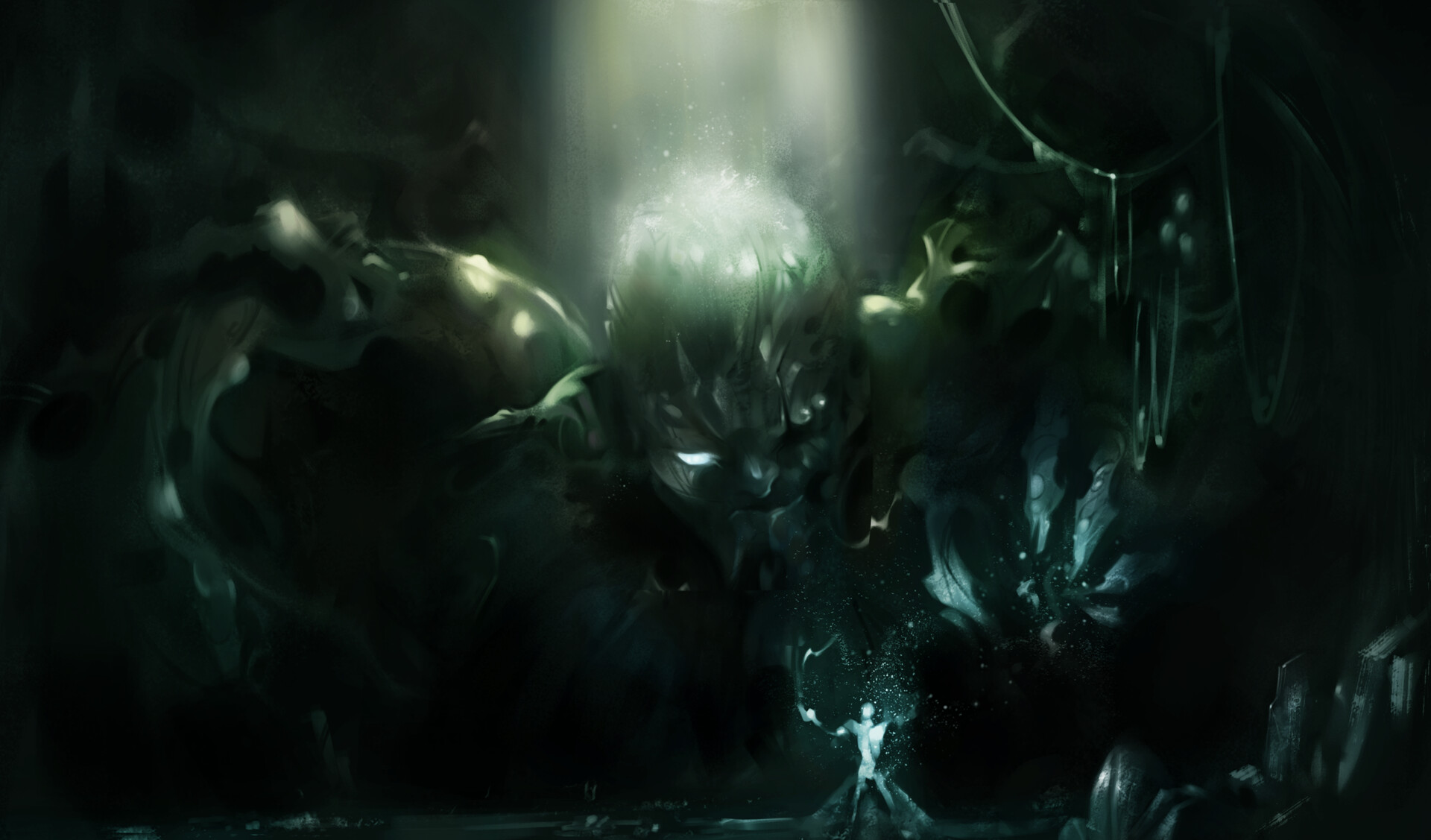 ArtStation - the cave monster