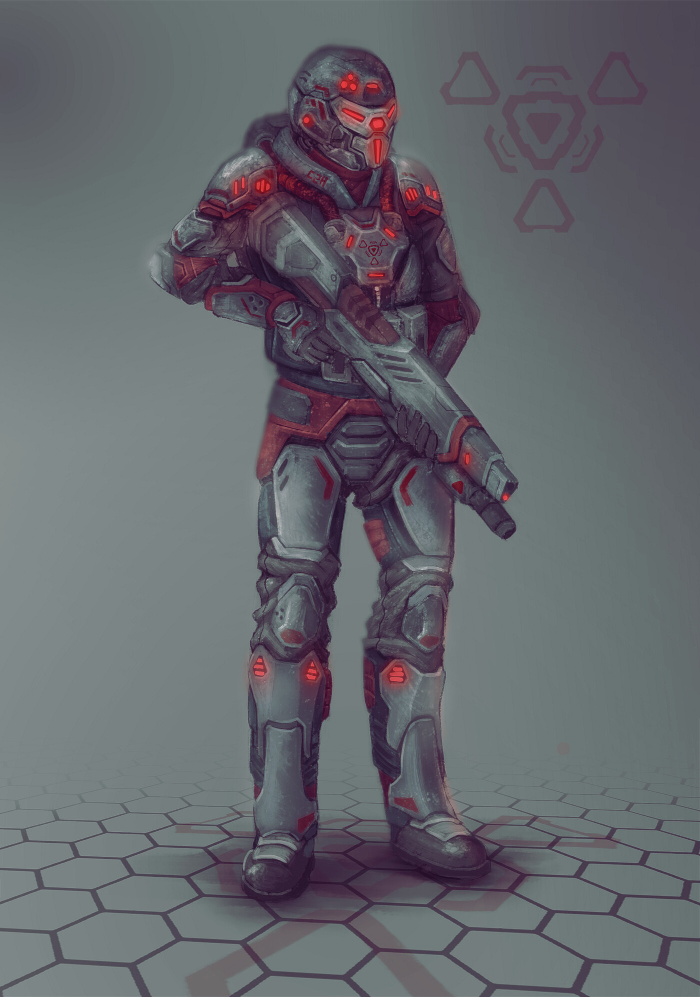 ArtStation - Biotech Soldier Class-2a