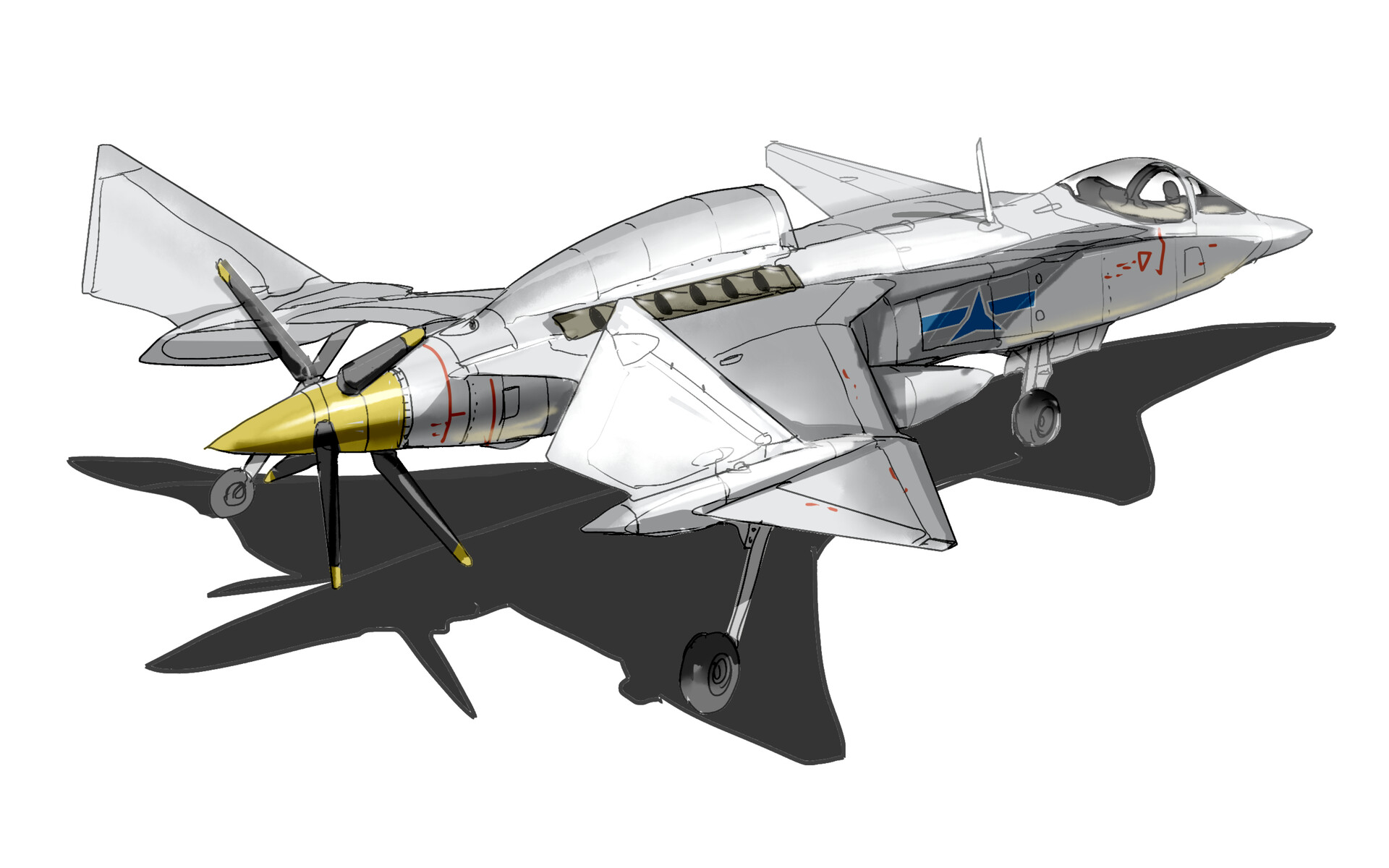 AST21 - VOS-4N(E) Interceptor Fighter