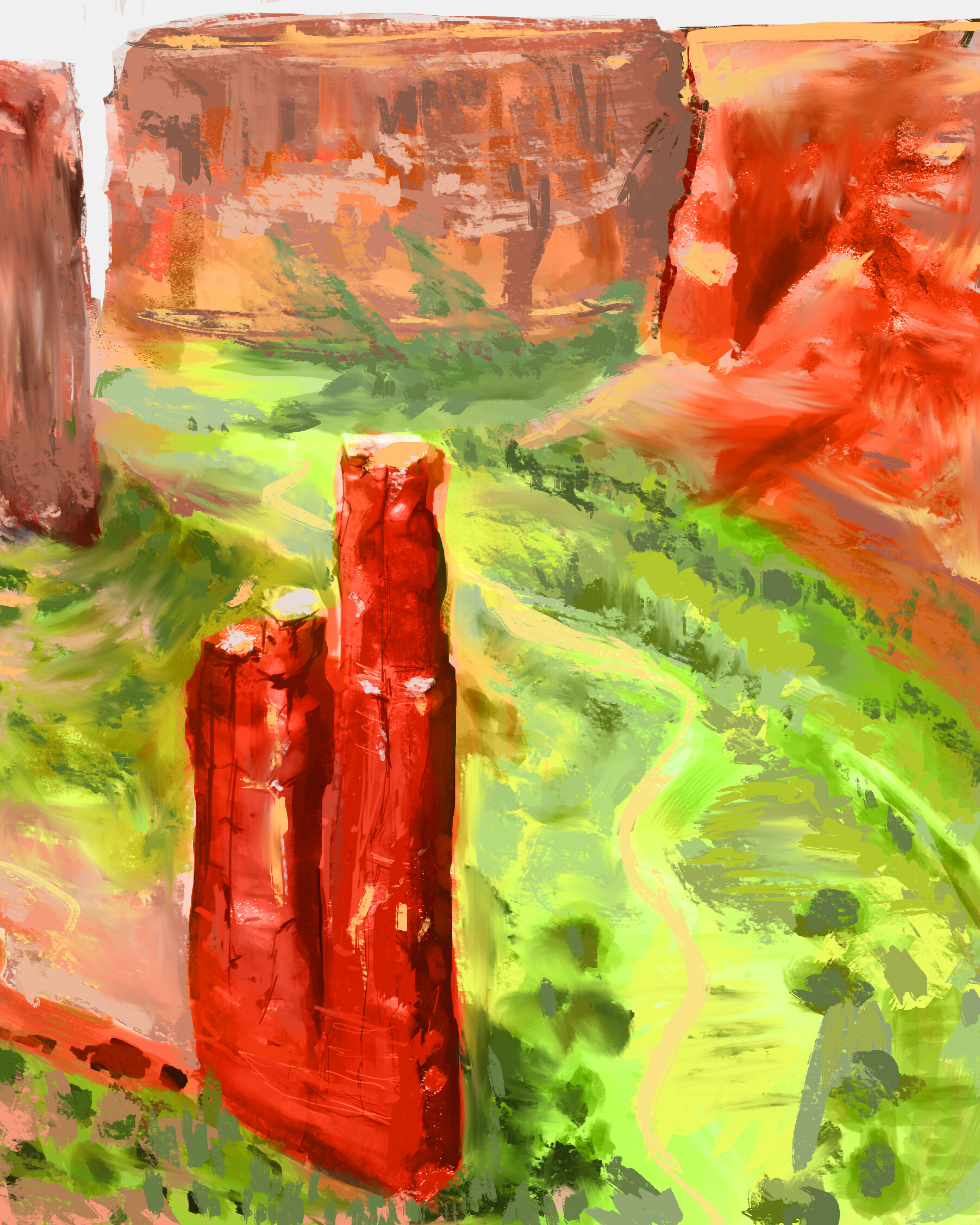 ArtStation - color study