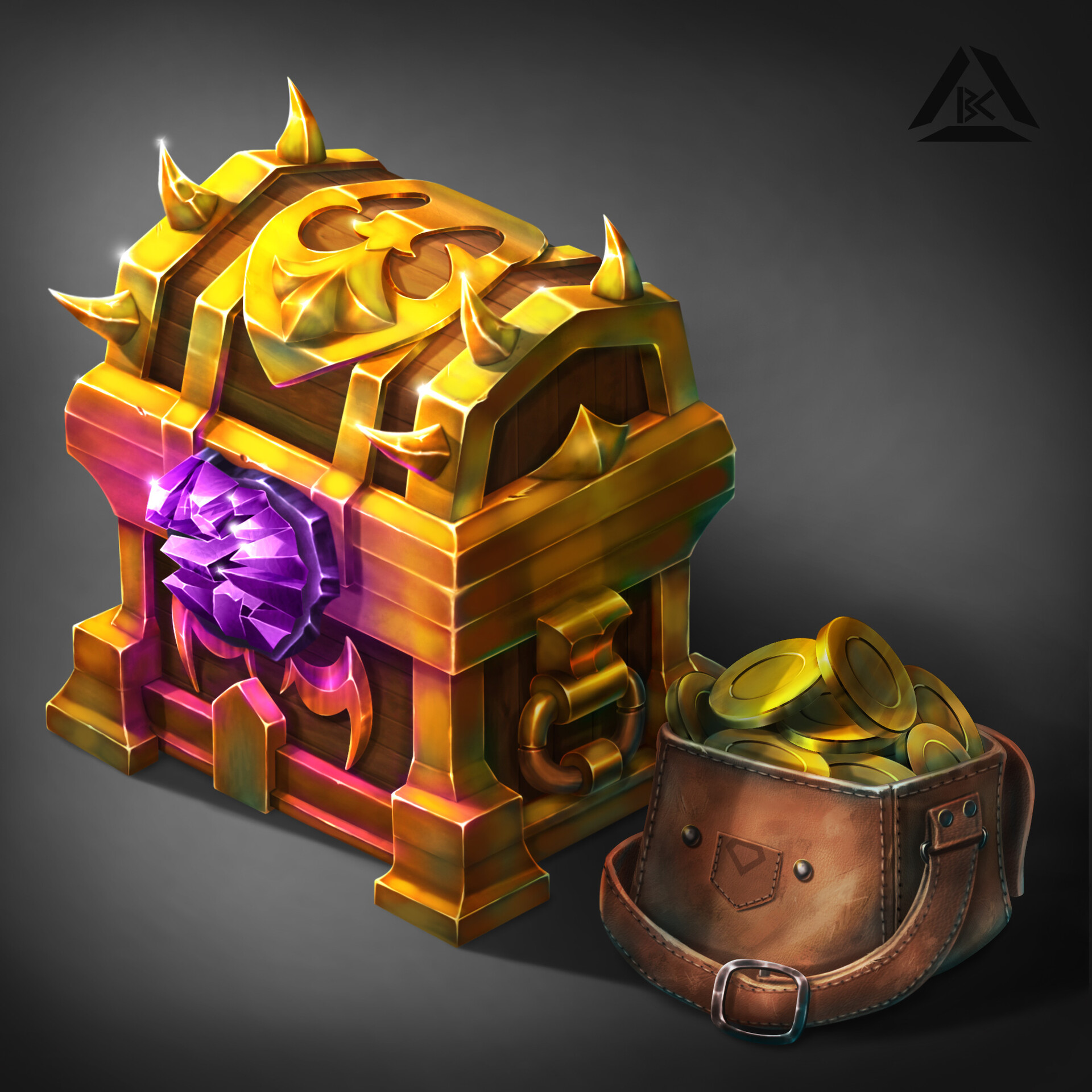 ArtStation - Gold Box