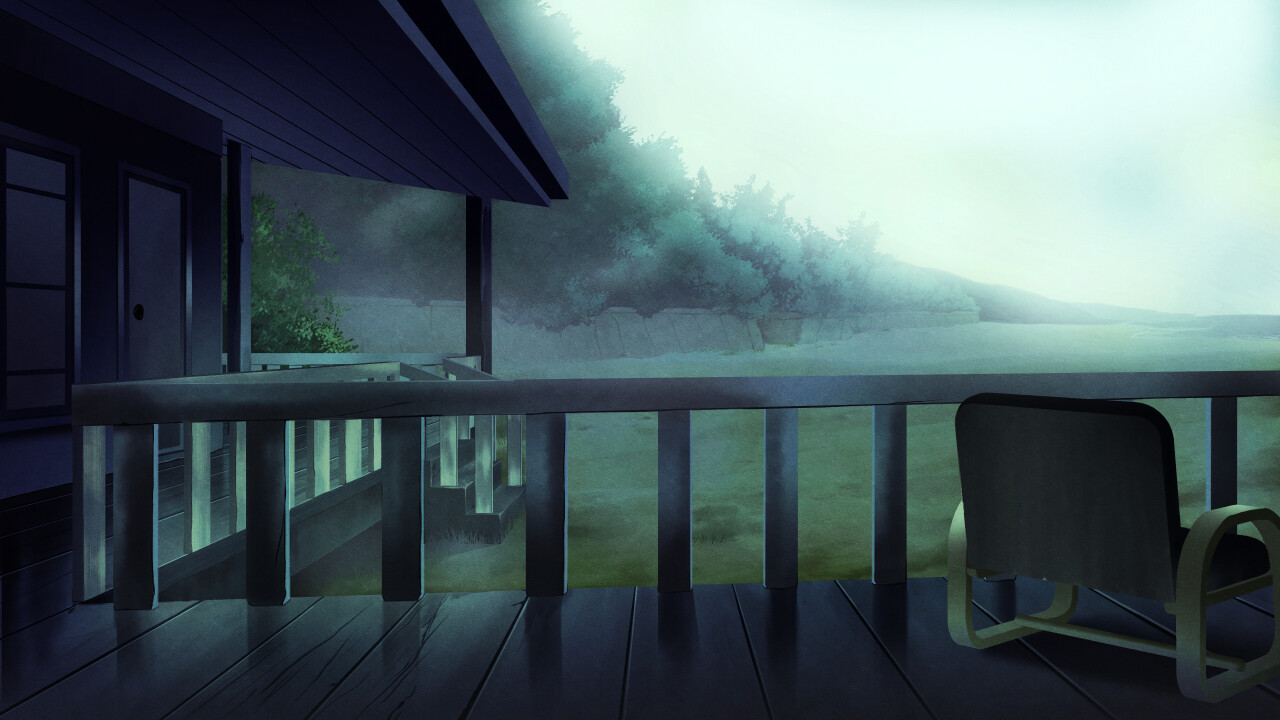 house background anime