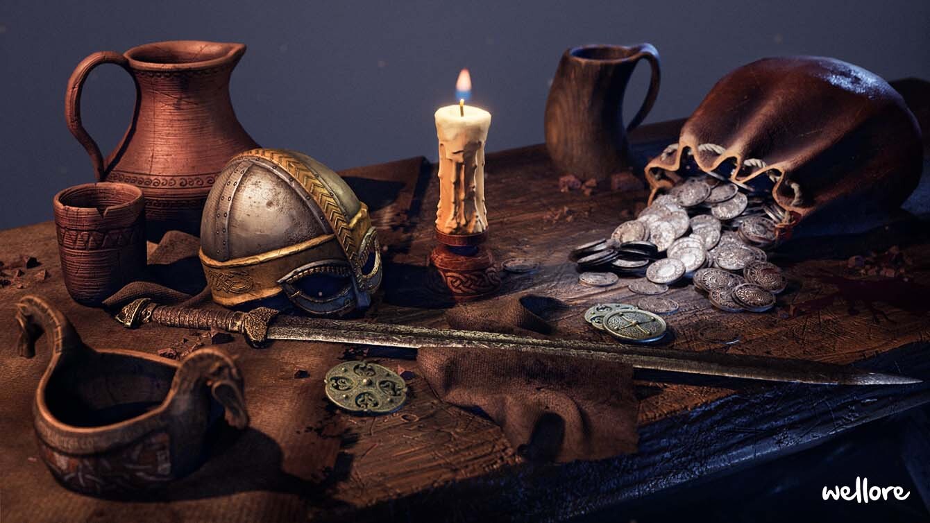 ArtStation - Viking interior