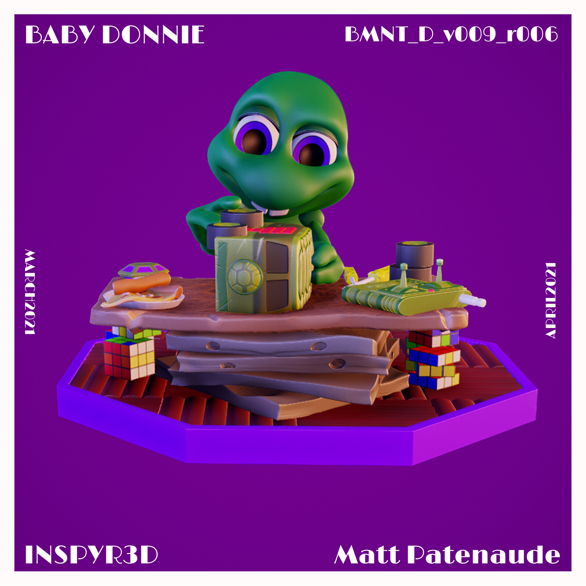 ArtStation - Baby Donnie