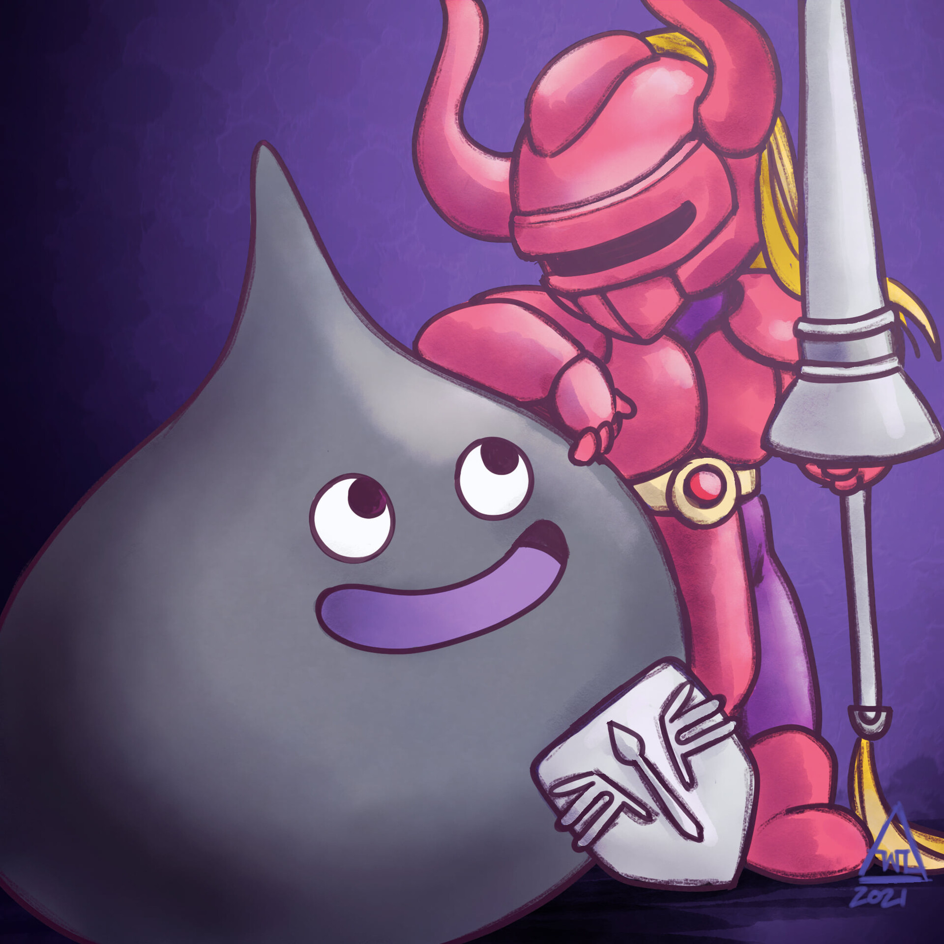 ArtStation - Day 107 - Dark Lancer