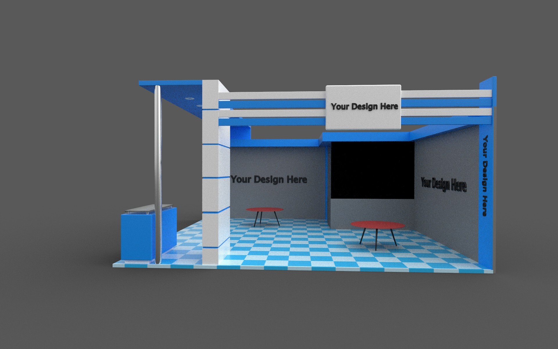 ArtStation - Mockup Stall
