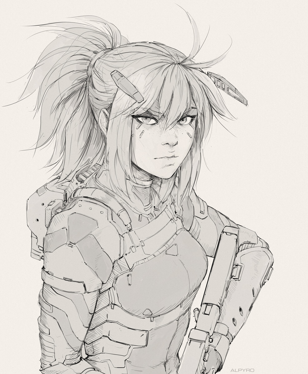 ArtStation - Arkadia sketch