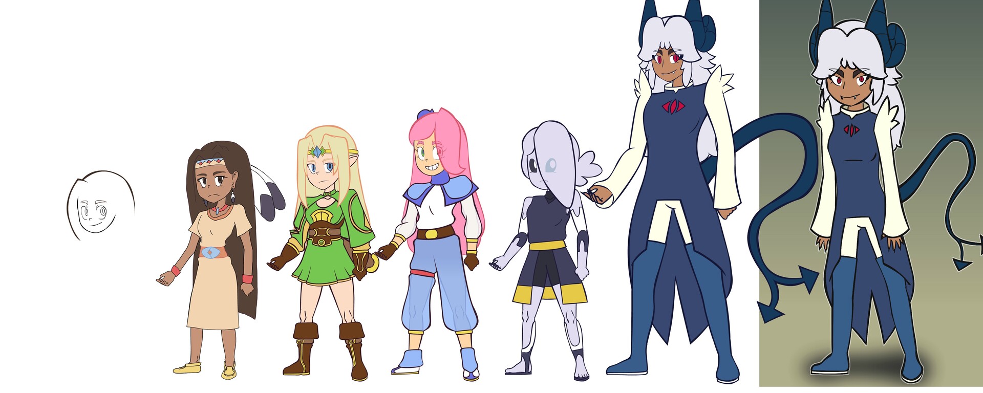 ArtStation - Wasko character references (8/13/19)