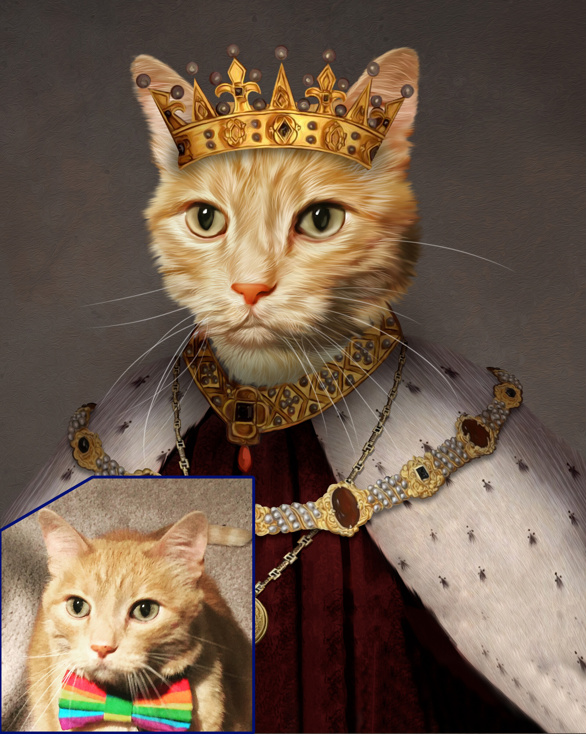 ArtStation - Pet portrait digital painting