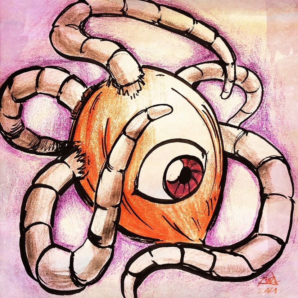 ArtStation - Day 249 - Evil Seed