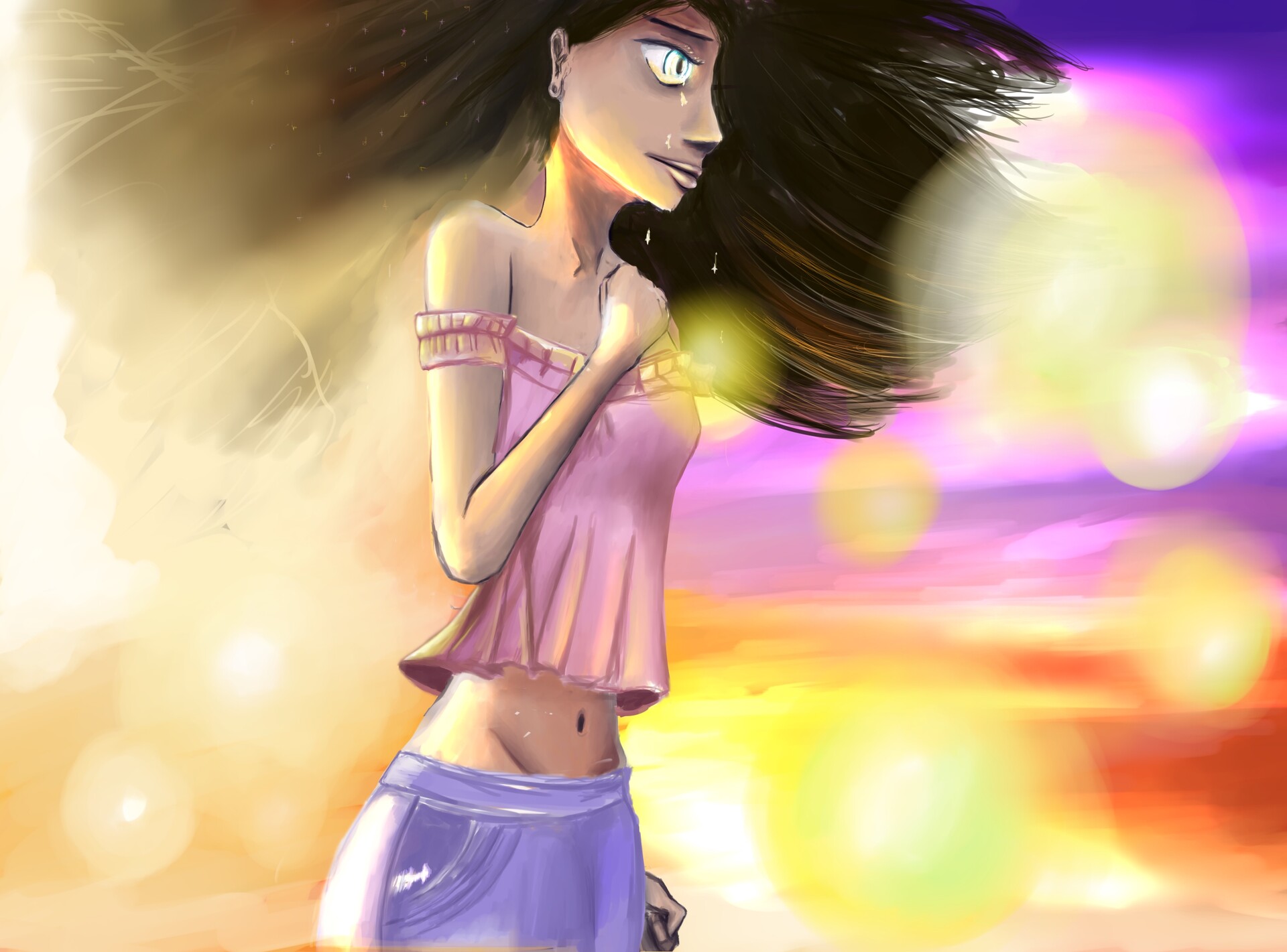 ArtStation - A golden tears