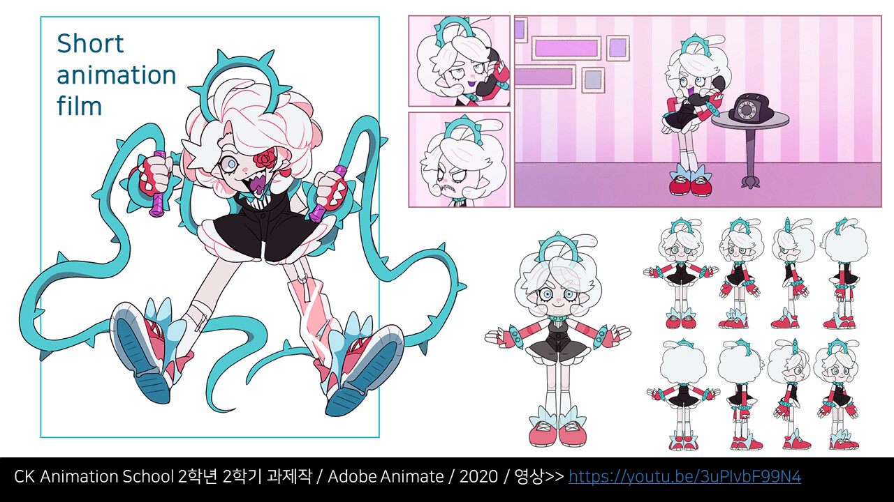 록/Rok - Kim Rok_Character & Animation Portfolio_2021