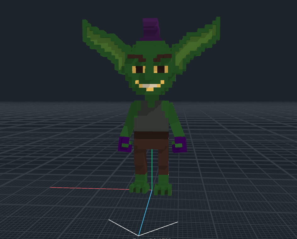 ArtStation - Gremlins - Voxel Art for The Sandbox