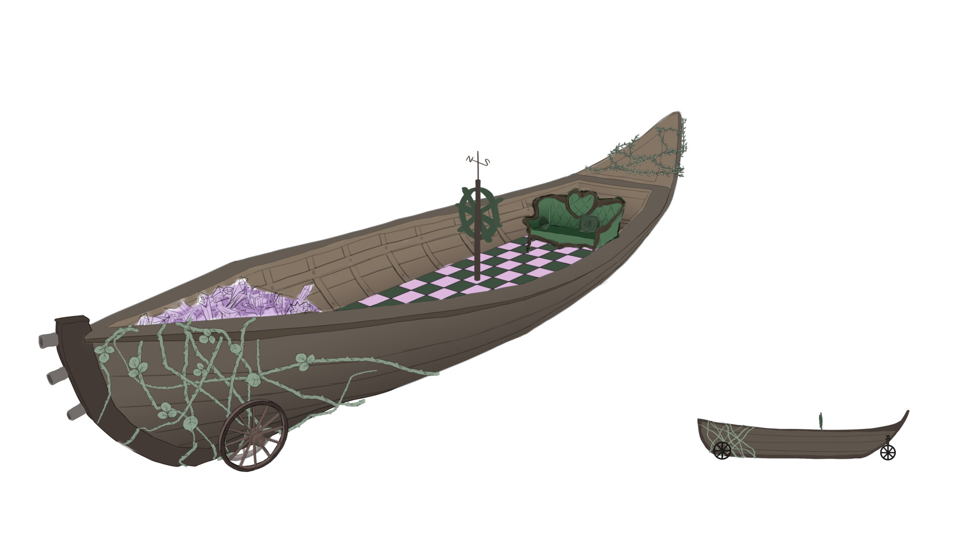 ArtStation - Magical Boat