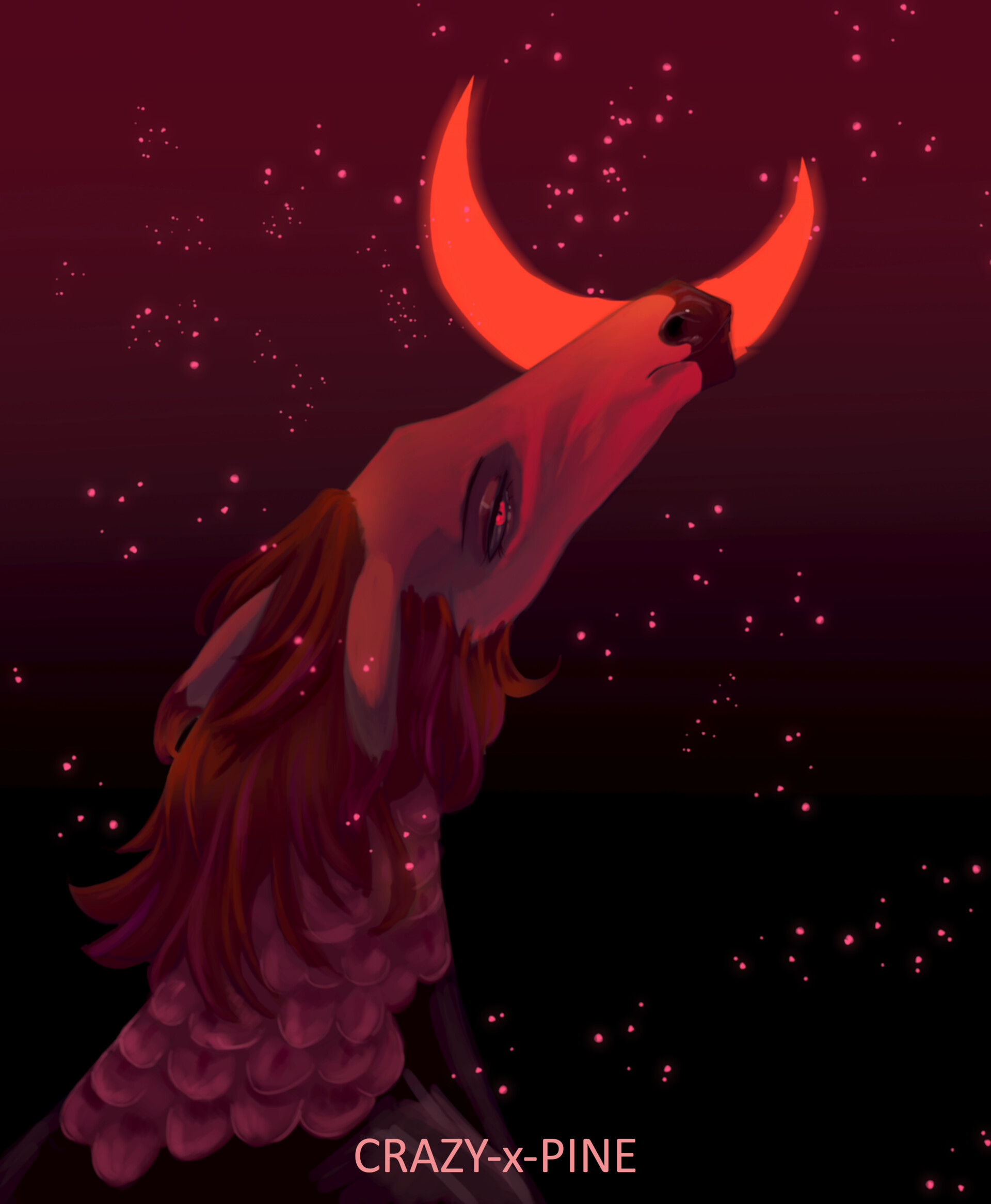 ArtStation - Red glow