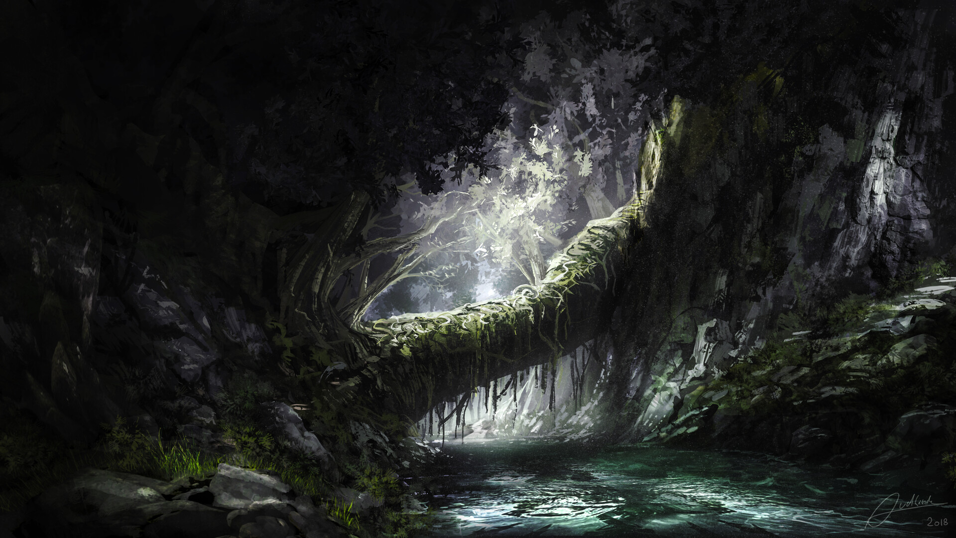 ArtStation - Natural Bridge