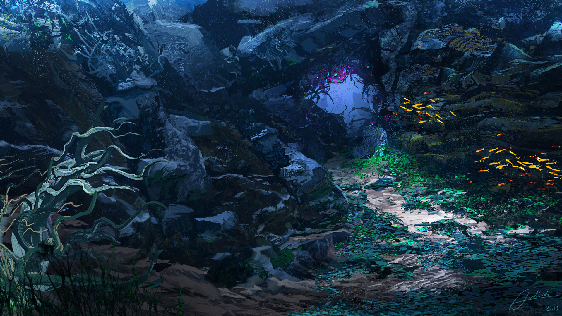 ArtStation - Sea Cave