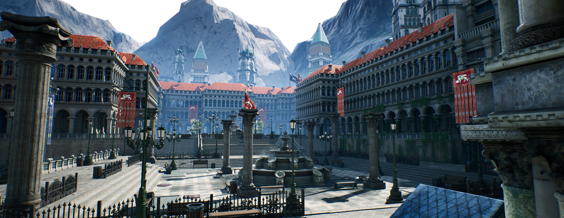 ArtStation - san marco square 3d environment modeling