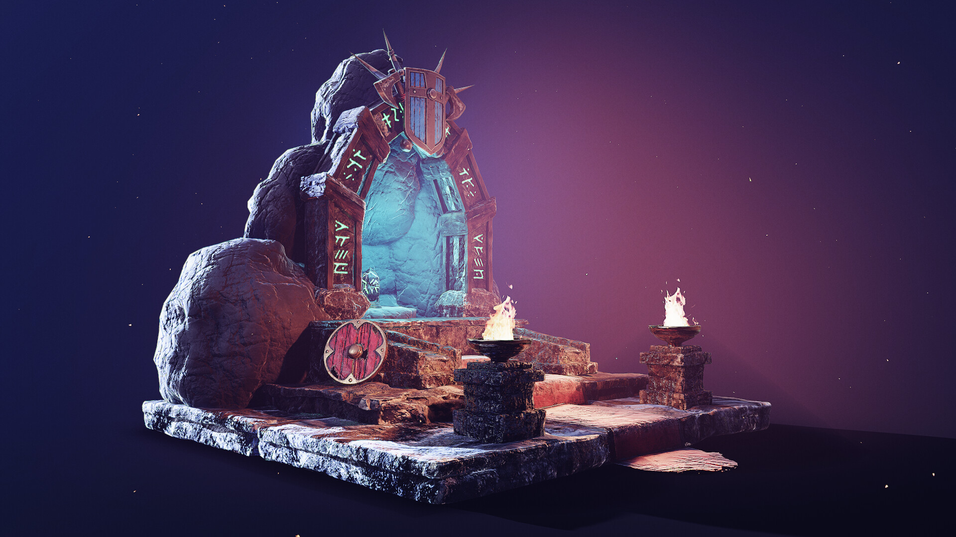 ArtStation - Viking Altar