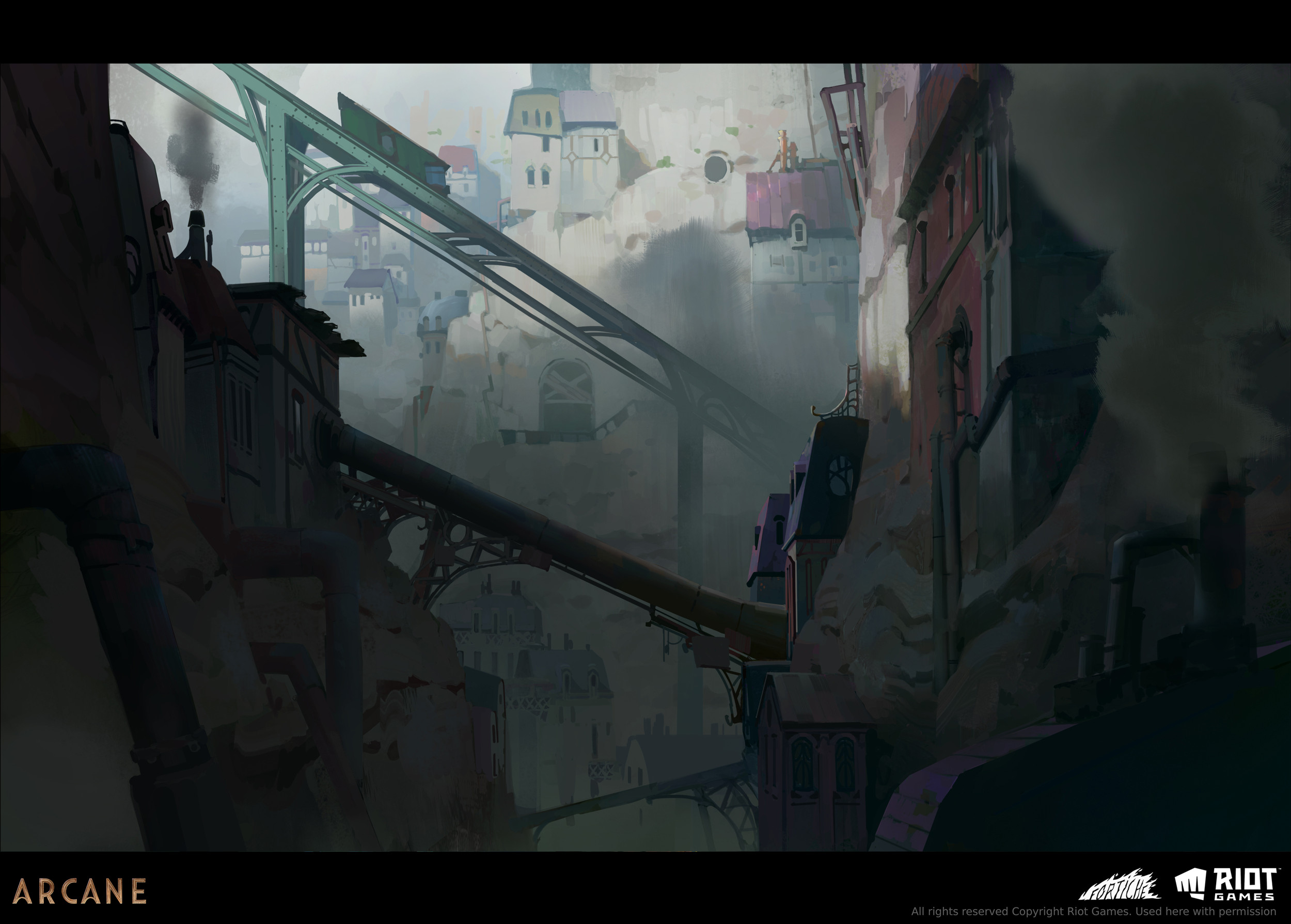 Tomas Muir Art - Arcane Episode 5 Zaun