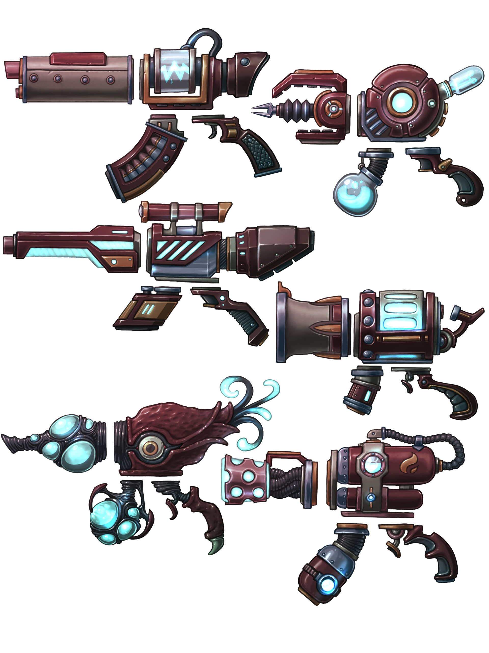 ArtStation - Modular Guns