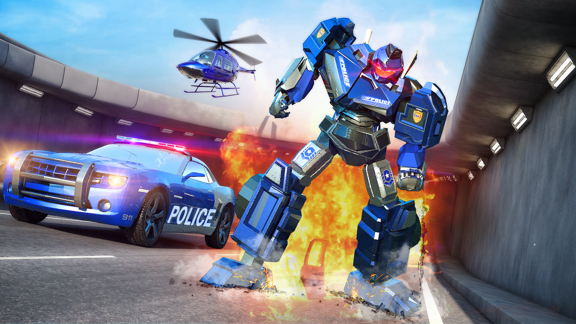 ArtStation - Robo Chase - Seek and Destroy Mission