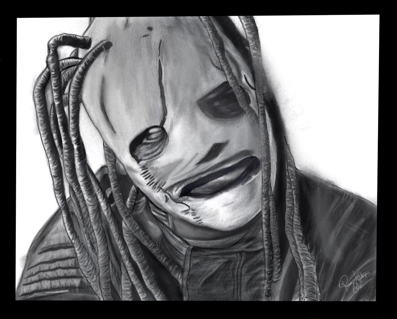 Slipknot Corey Taylor Drawings