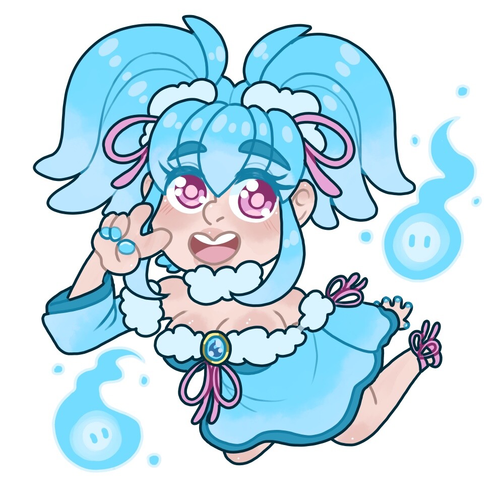 ArtStation - Ghost Magical Girl Concepts