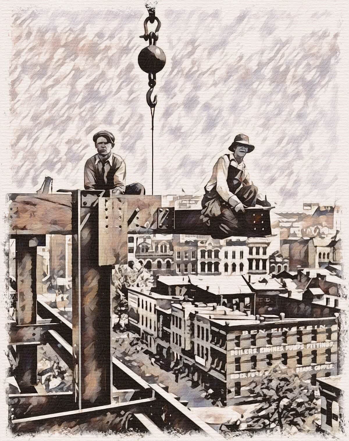 ArtStation - Men at work