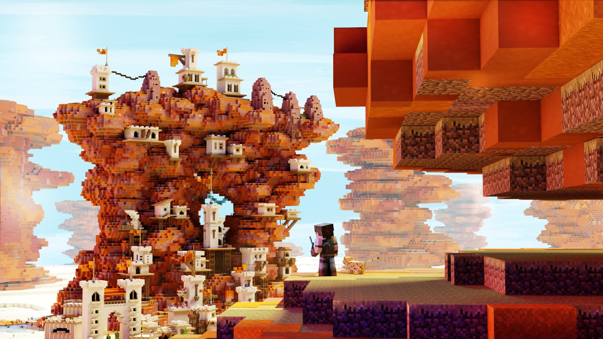 Minecraft Mesa Village