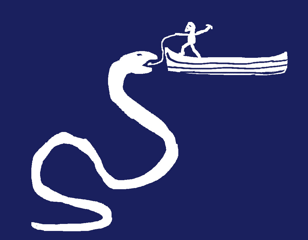 ArtStation - Thor fishing blue and white