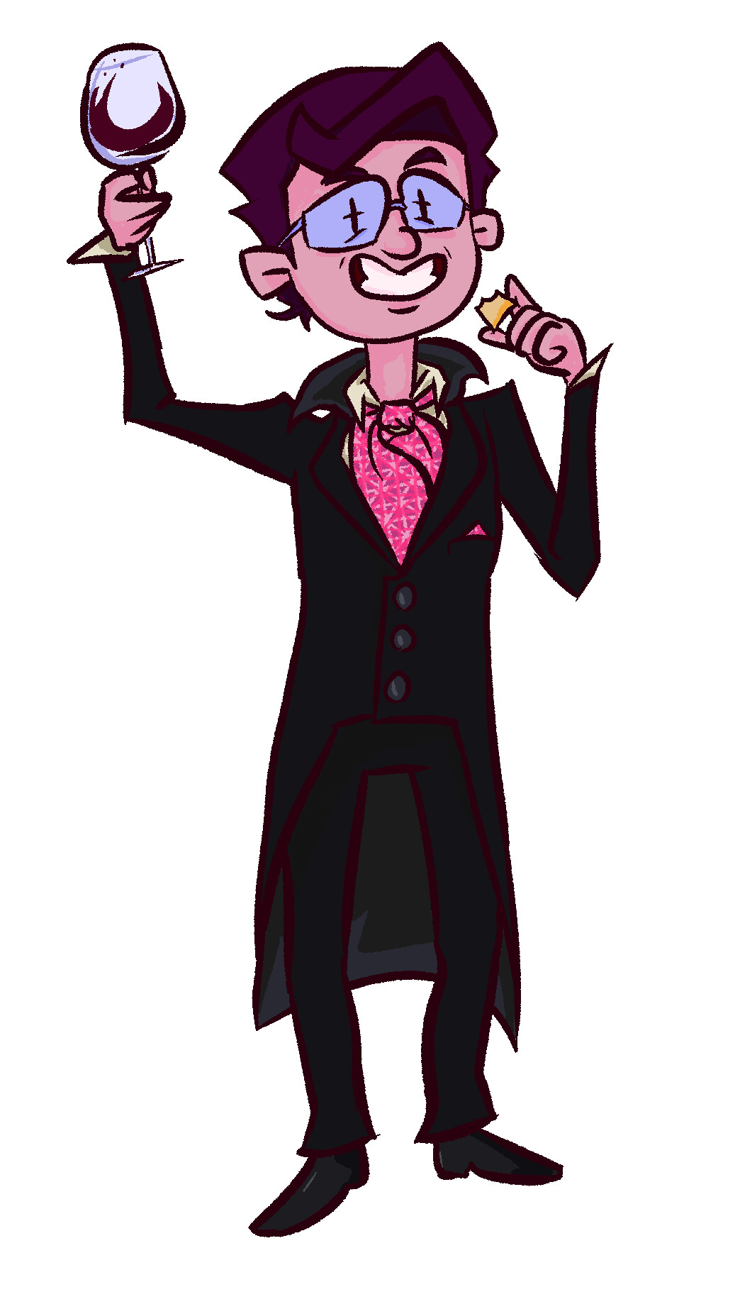 ArtStation - Wine and Cheese Banner Art (2021)