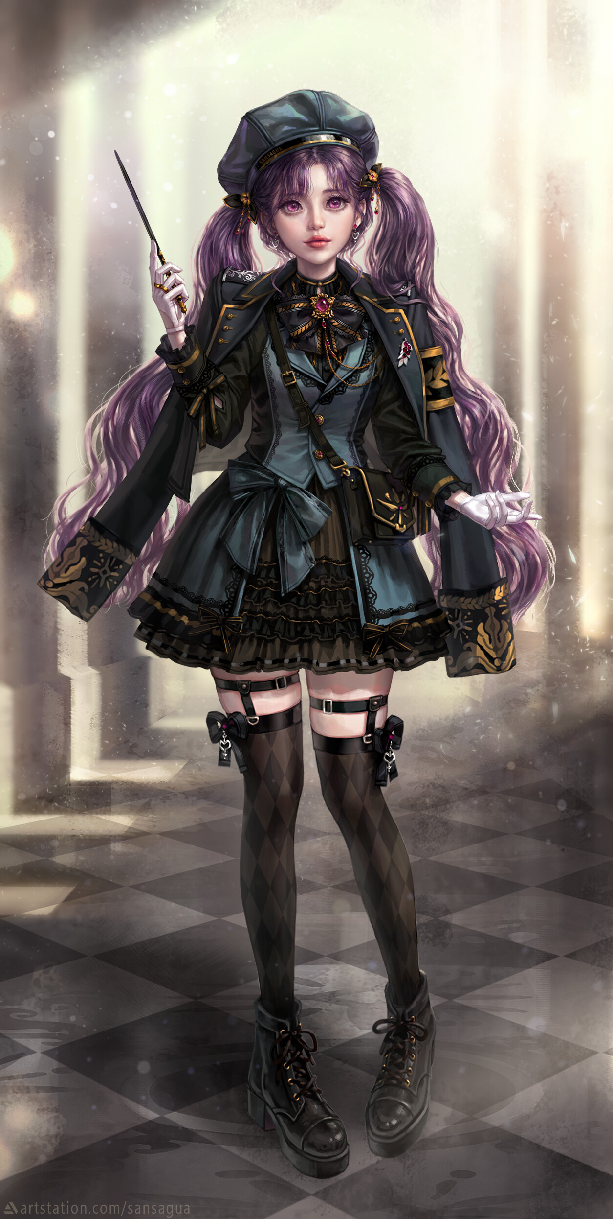 ArtStation - Wizard girl