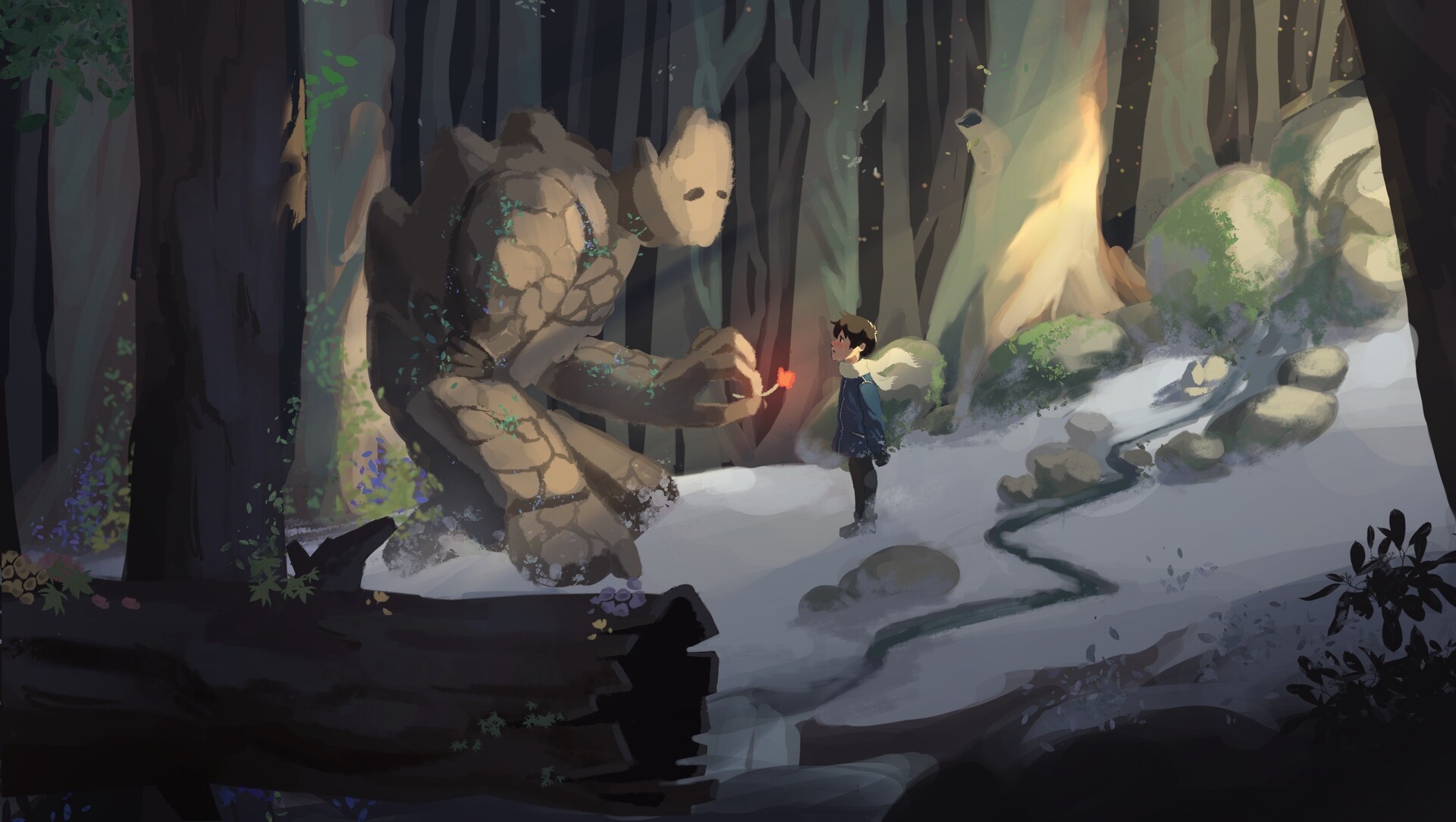 ArtStation - stone golem