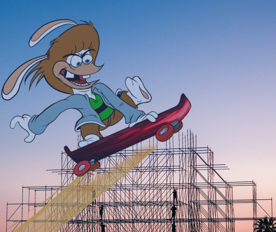 ArtStation - Skatin' Thru Town!