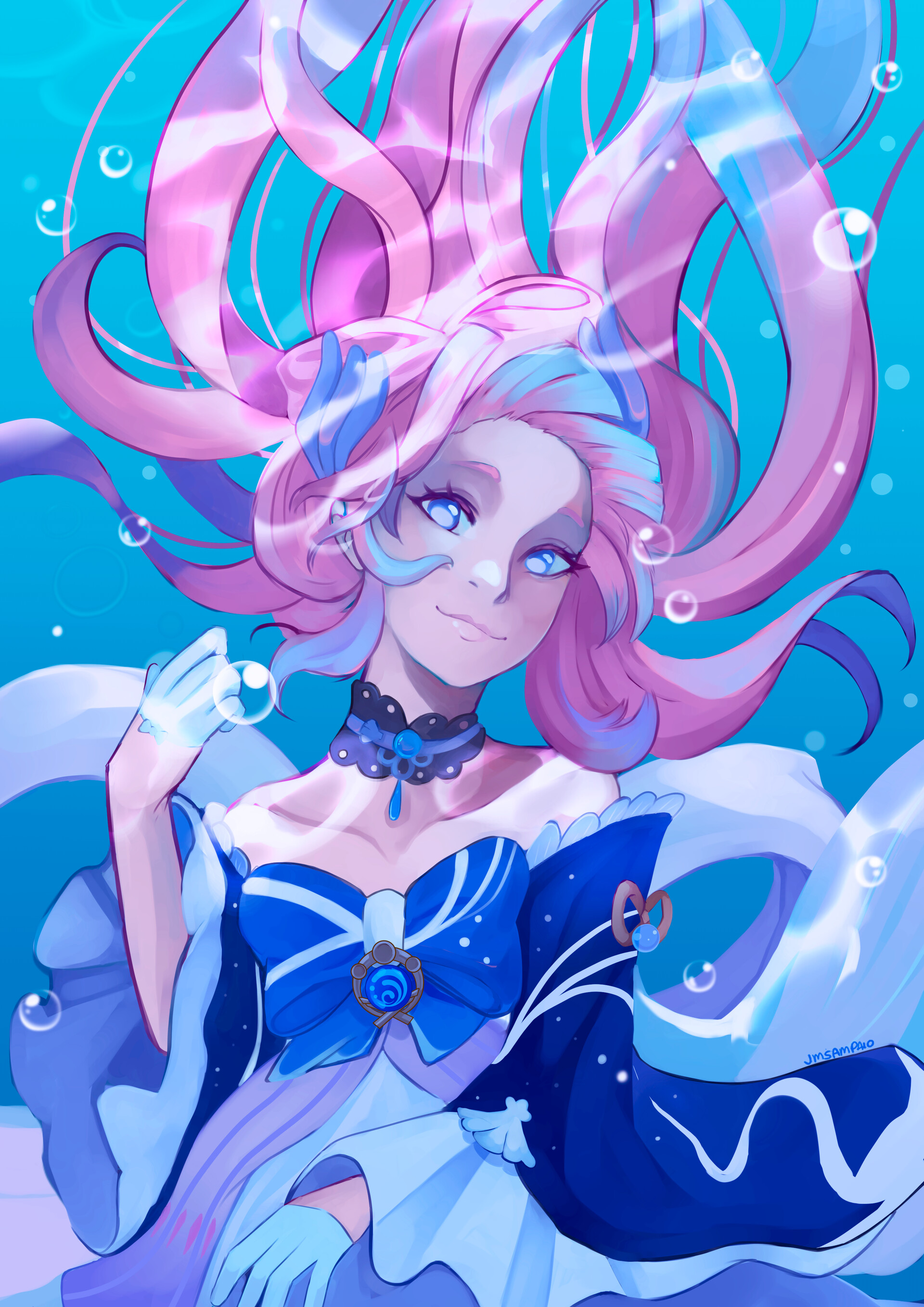 ArtStation - Divine Priestess of Watatsumi Island