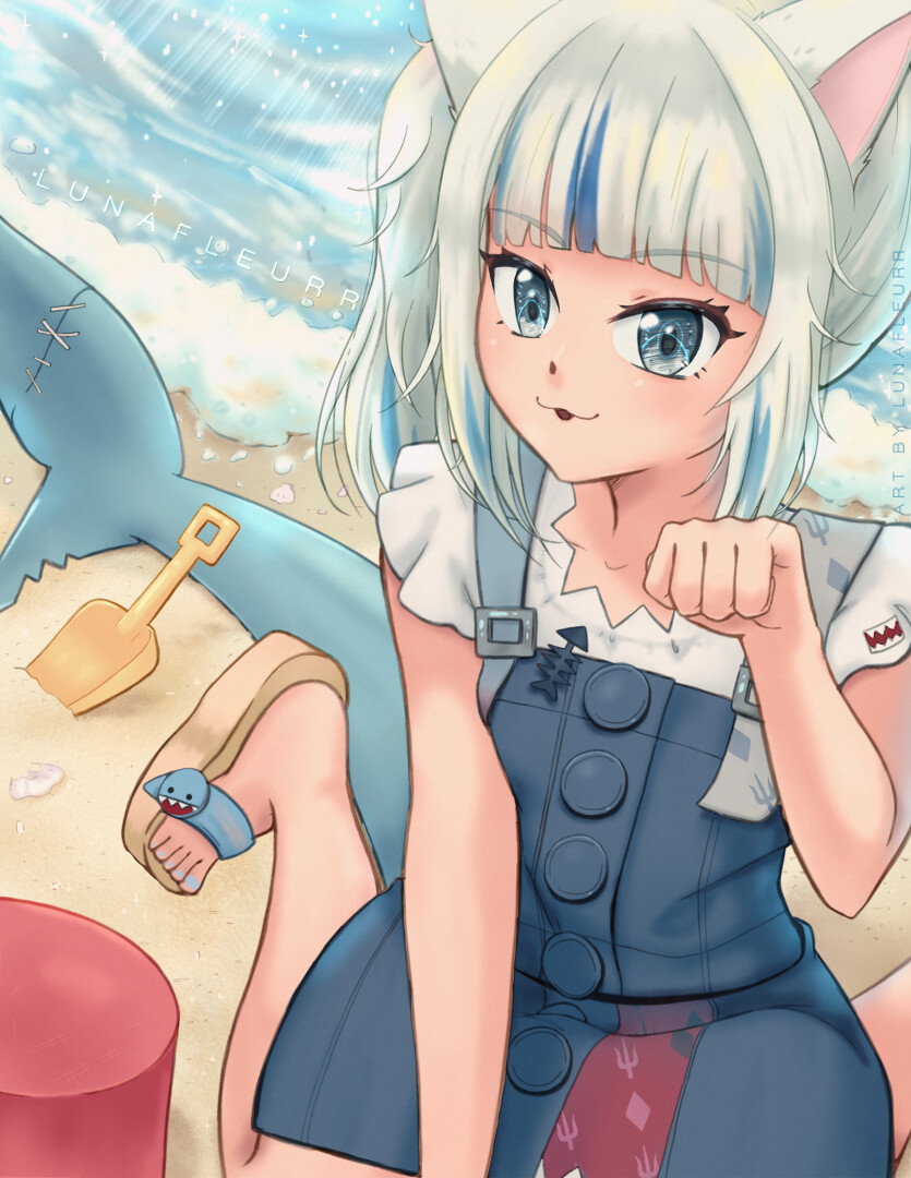 ArtStation - [Fanart] Gawr Gura - Hololive