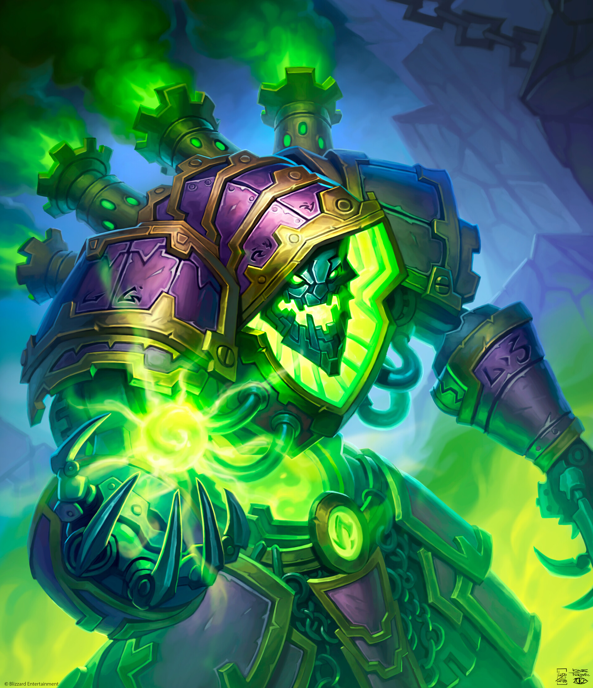 Gul'dan by Konstantin Turovec : r/ImaginaryRobotics