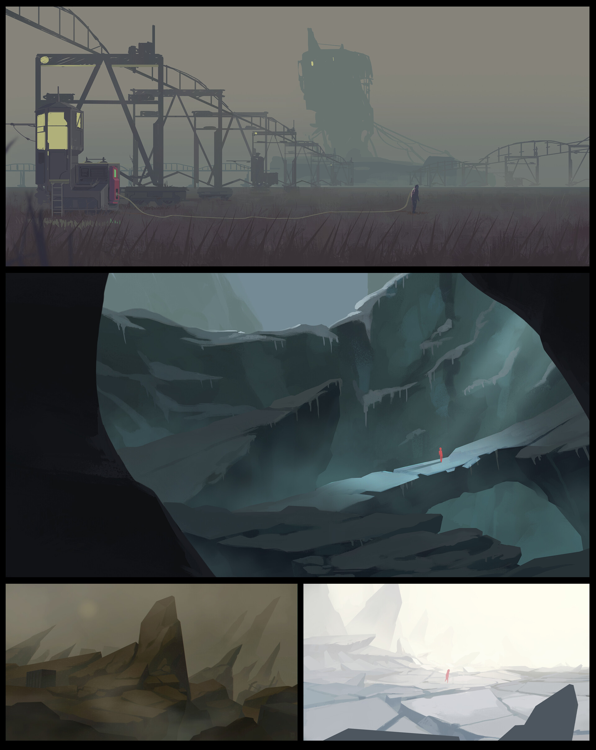 ArtStation - Sci-Fi planets concept #1