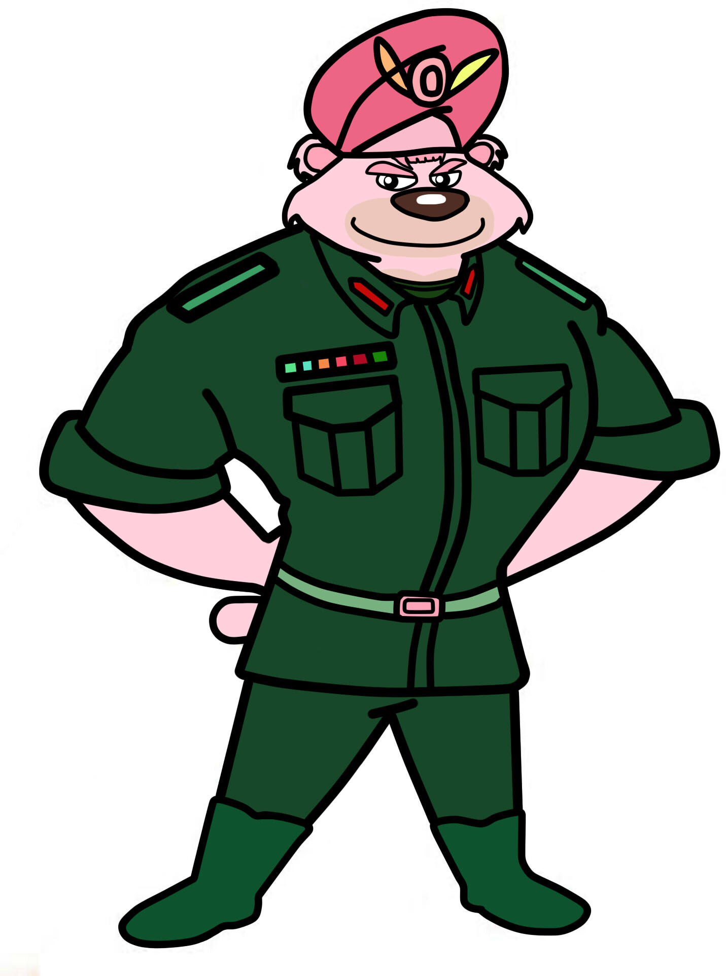 ArtStation - dog a tat the rat a tat Colonel eardial fannose commander ...