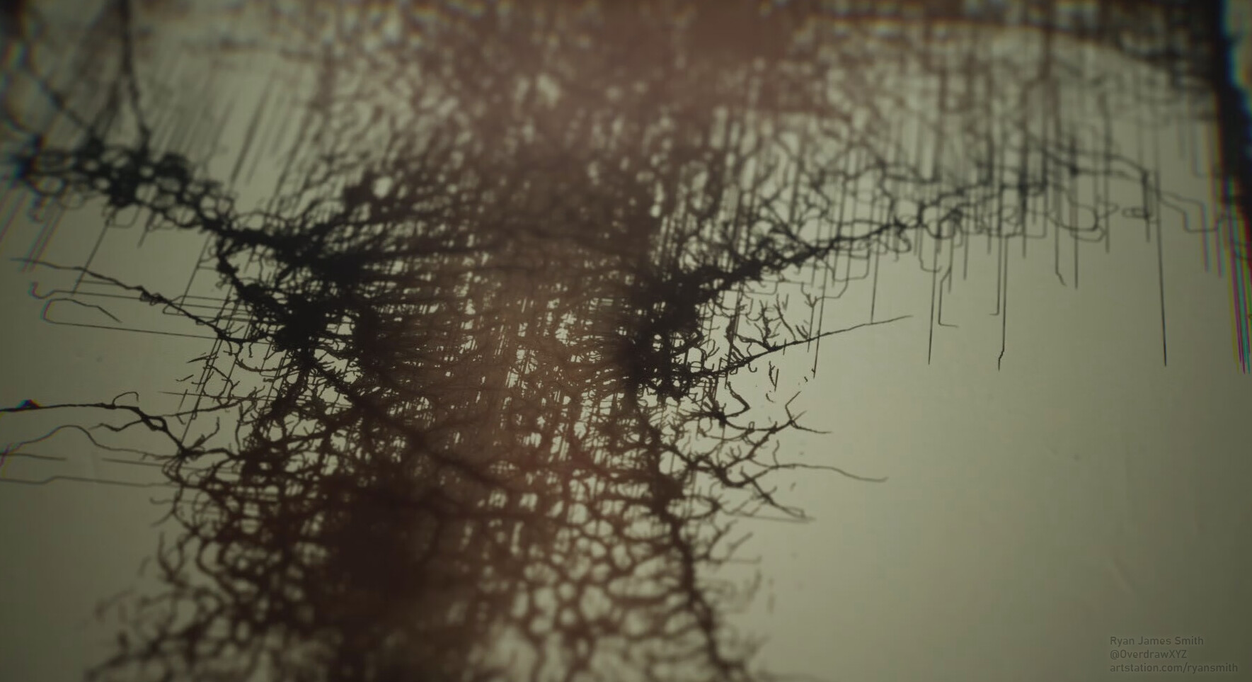 Ryan Smith - Physarum Simulation in UE5's Niagara