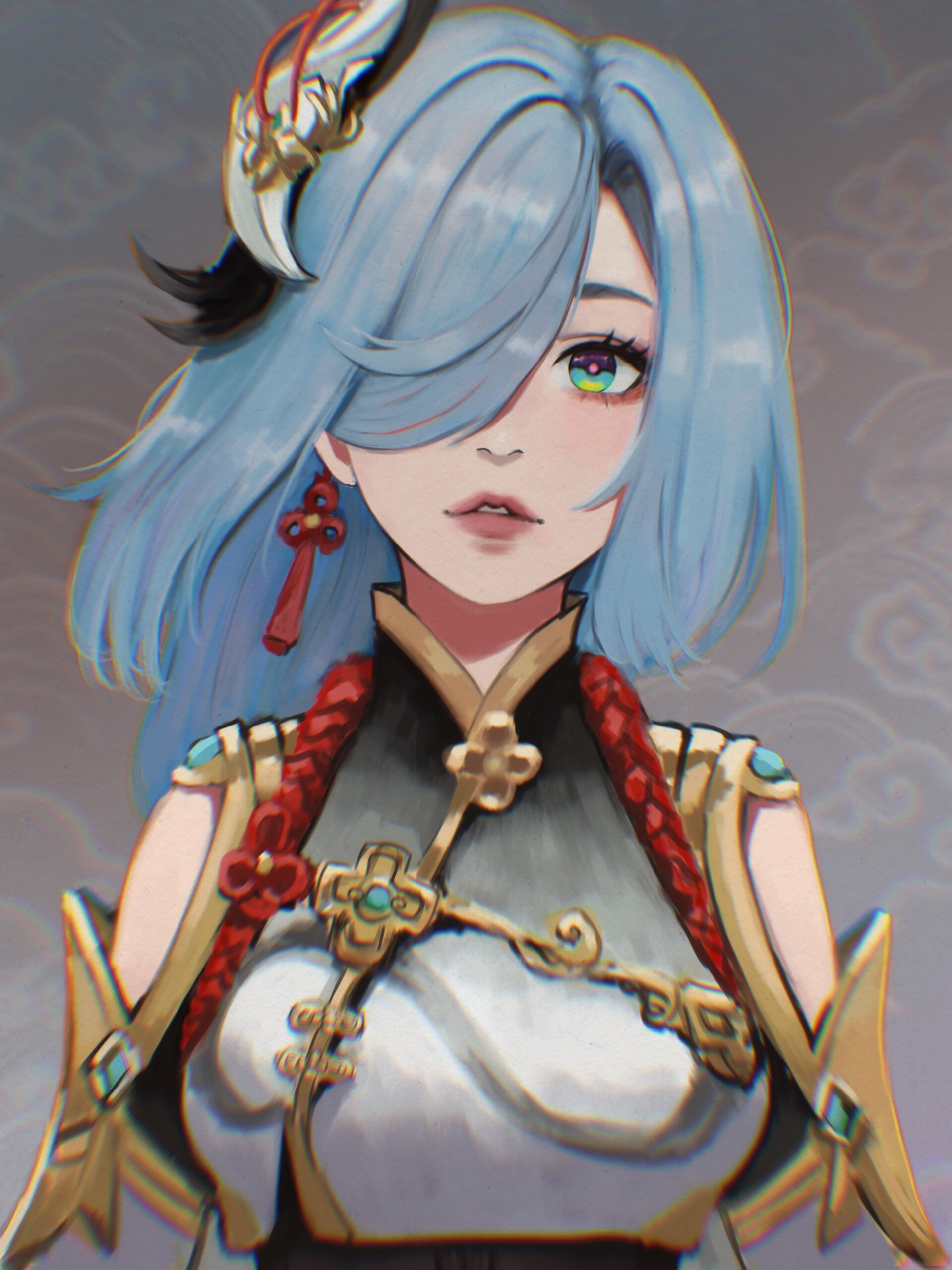 ArtStation - shenhe genshin